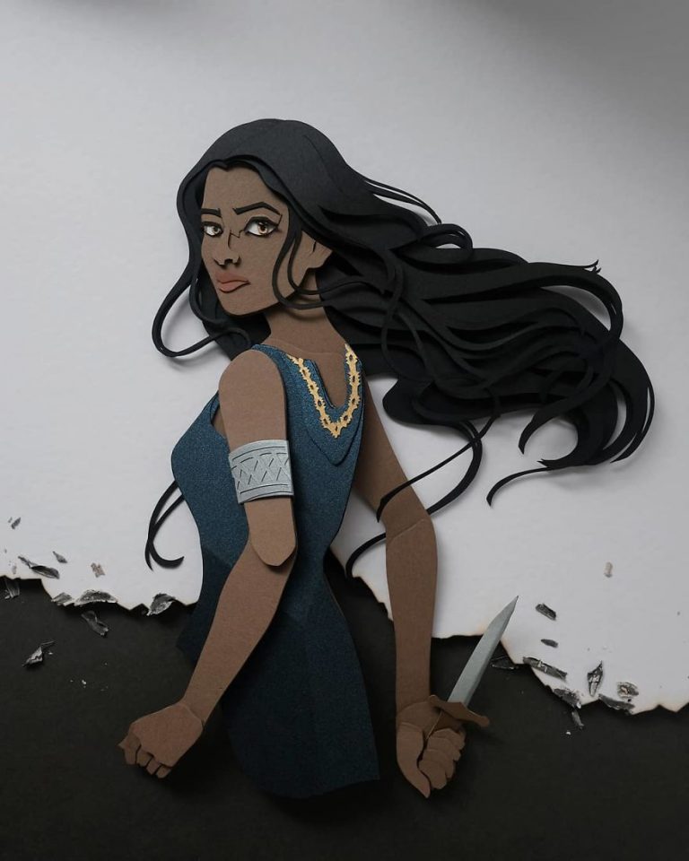 Artist Shows Off His Incredible Paper Work Skills By Recreating Famous ...