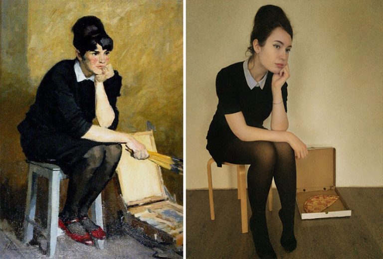 These People Recreated 50 Famous Artworks And Some Might Be Better Than ...