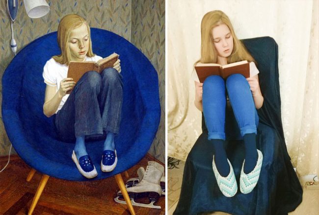 These People Recreated 50 Famous Artworks And Some Might Be Better Than ...