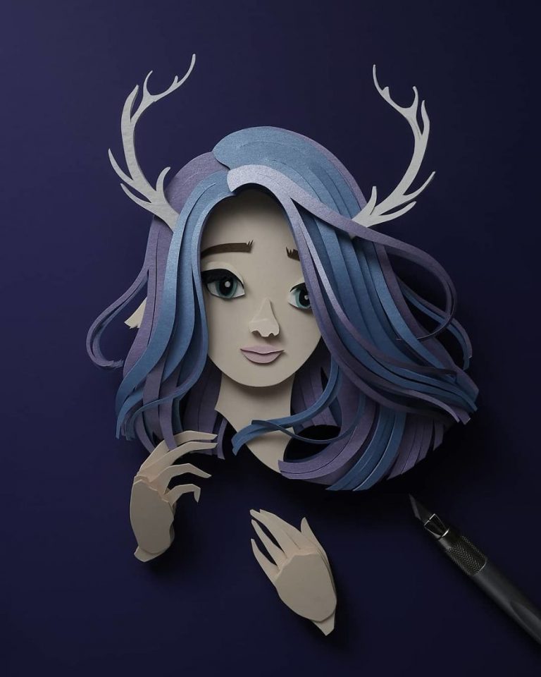 Artist Shows Off His Incredible Paper Work Skills By Recreating Famous ...