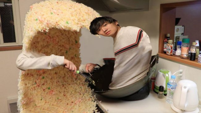 After This Guy Posted A Photo Of A Giant Rice Wave, People Turned It ...
