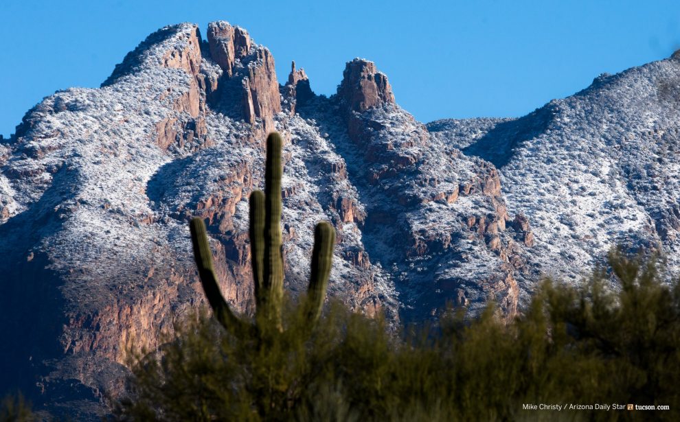 Snow Just Fell In Arizona Desert And Even Though These Frosty Photos ...