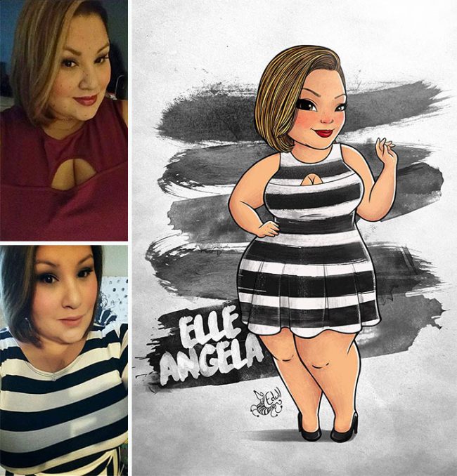 Tired Of Seeing Prejudice Against Plus-Sized Women This Artist Turned ...