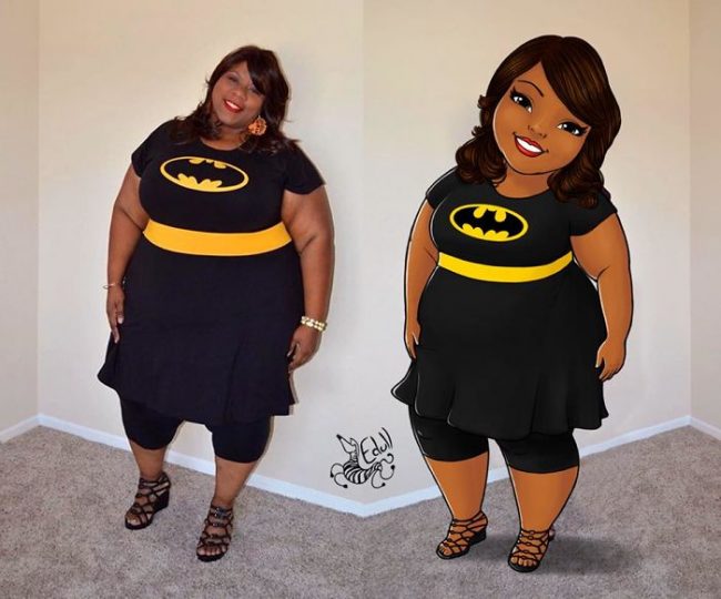 Tired Of Seeing Prejudice Against Plus-Sized Women This Artist Turned ...