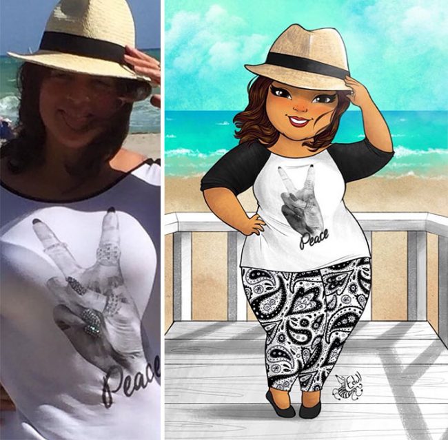 Tired Of Seeing Prejudice Against Plus-Sized Women This Artist Turned ...