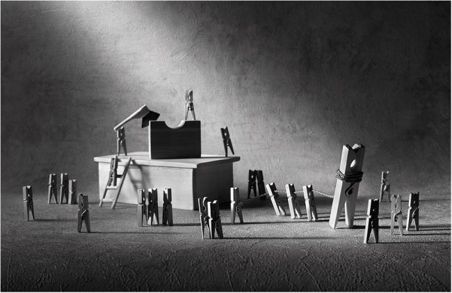 Sad And Depressive Black-White Conceptual Artworks By The Russian ...