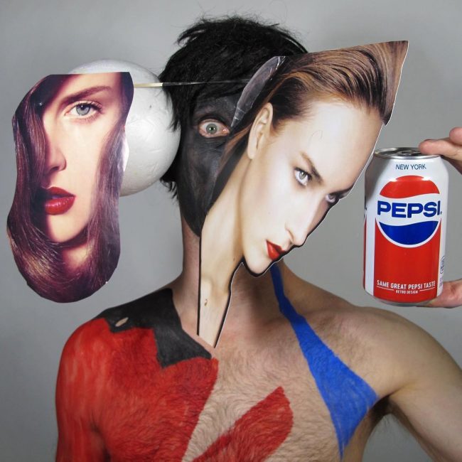 Man Creates Weird Self Portraits, Calls It Art » Design You Trust ...