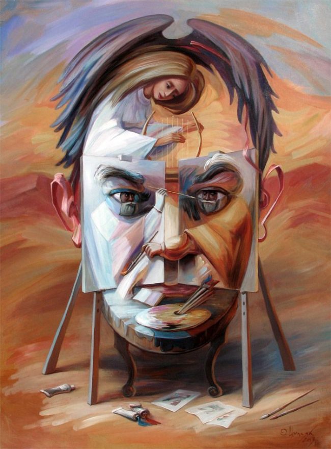 Ukrainian Artist Oleg Shuplyak Hidden Figure Paintings Are Breathtaking ...