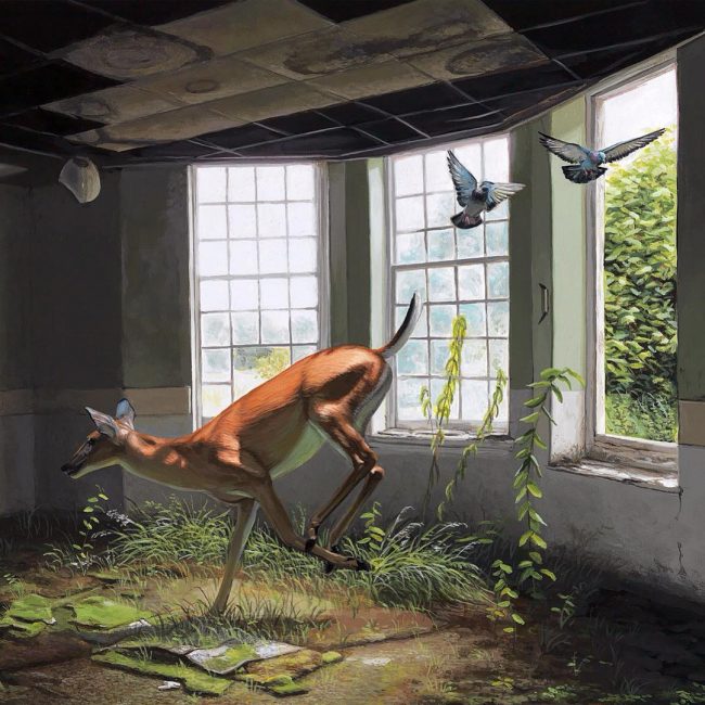Josh Keyes’ New Paintings Of Post-Apocalyptic World » Design You Trust ...