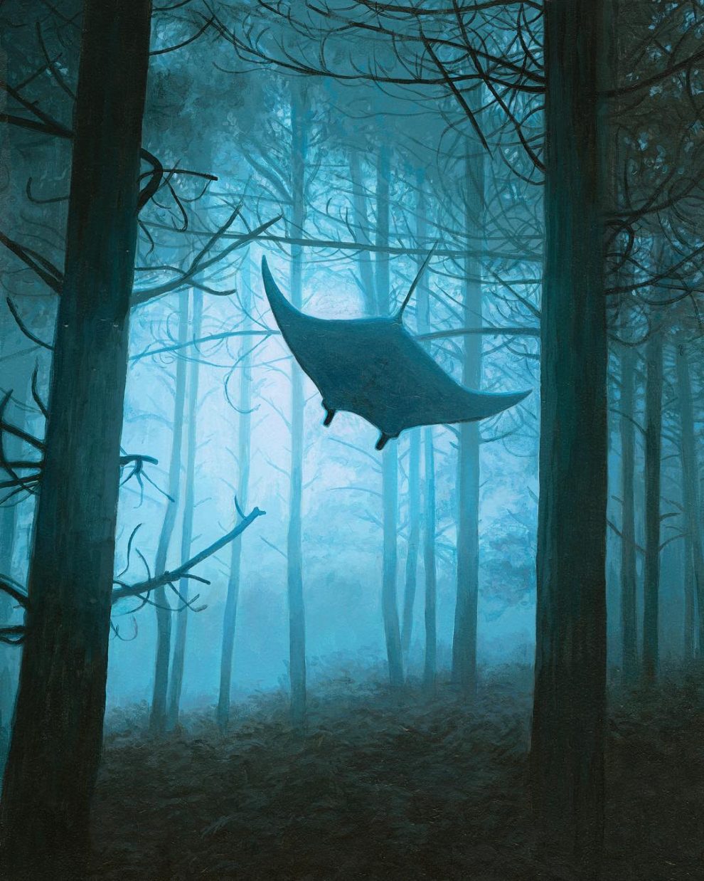 Josh Keyes’ New Paintings Of Post-Apocalyptic World » Design You Trust ...