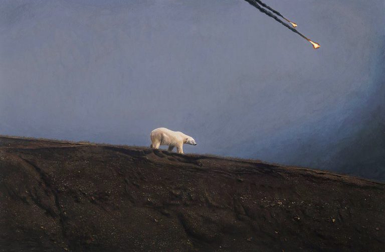 Josh Keyes’ New Paintings Of Post-Apocalyptic World » Design You Trust ...