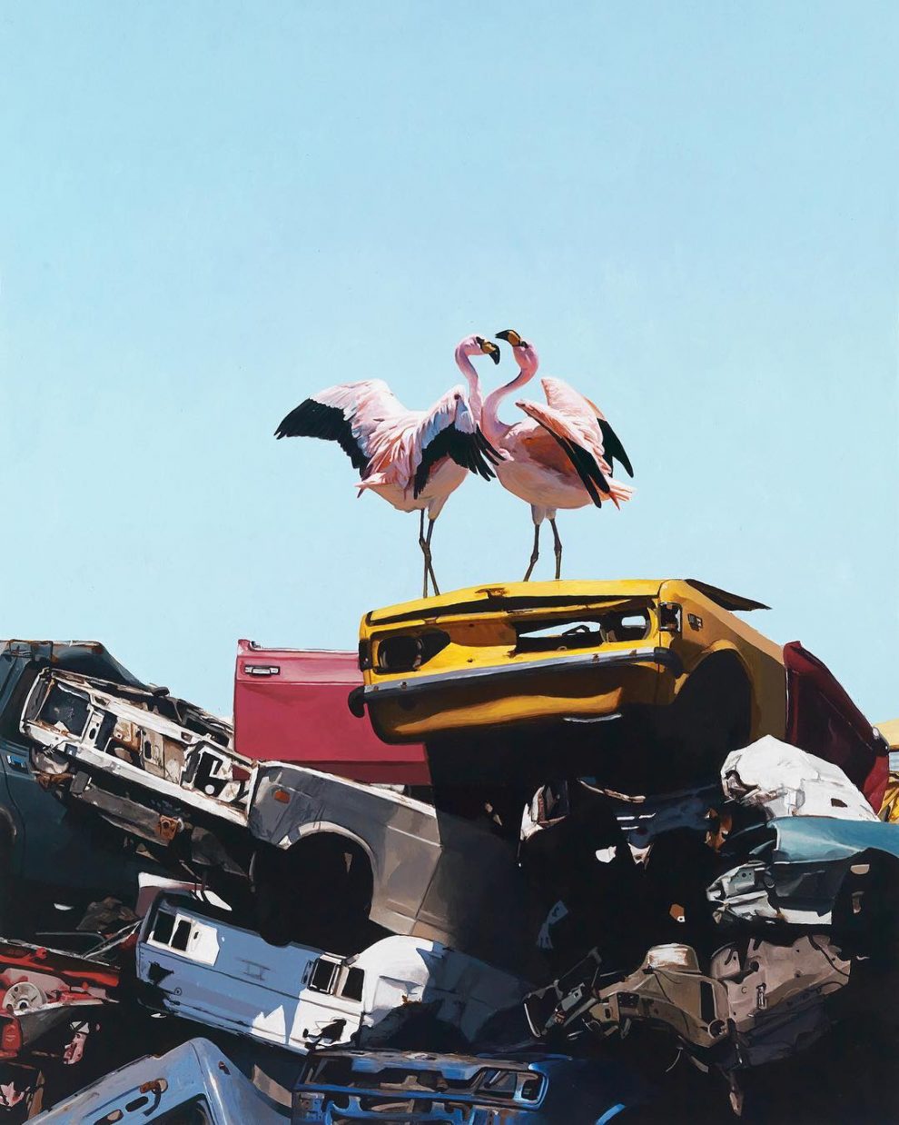 Josh Keyes’ New Paintings Of Post-Apocalyptic World » Design You Trust ...