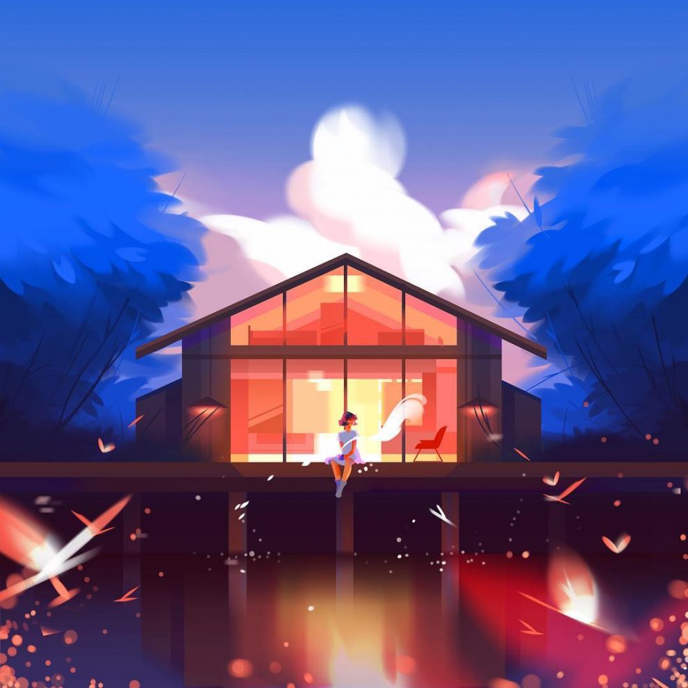 Artist Creates Illustrations That Turn Loneliness Into Magic » Design ...