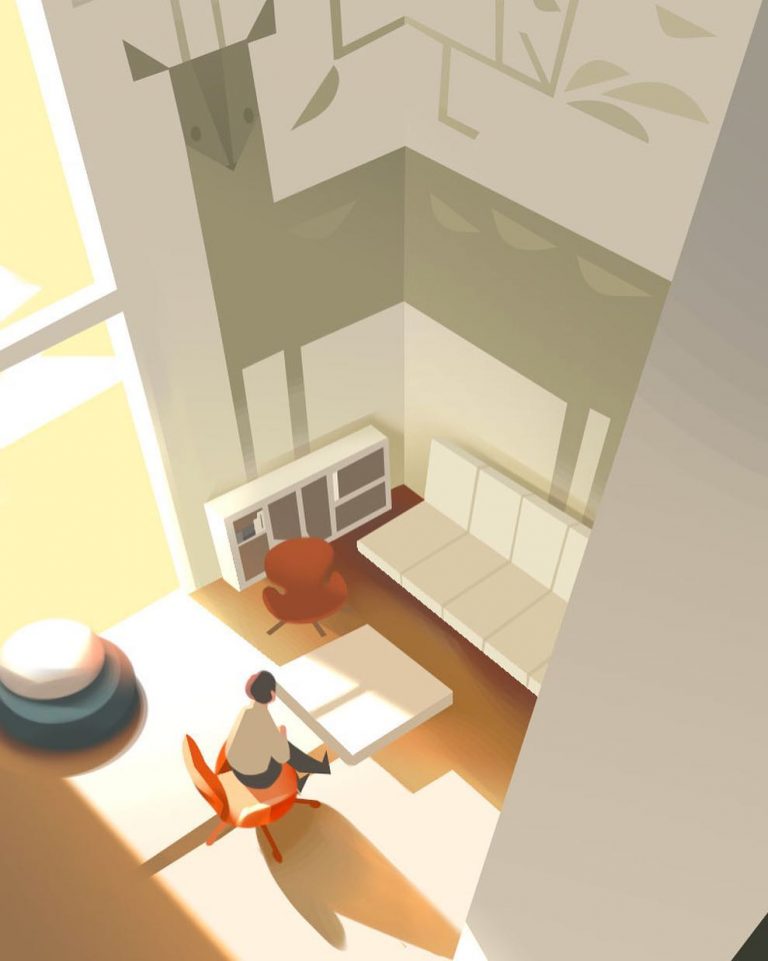 Artist Creates Illustrations That Turn Loneliness Into Magic » Design ...