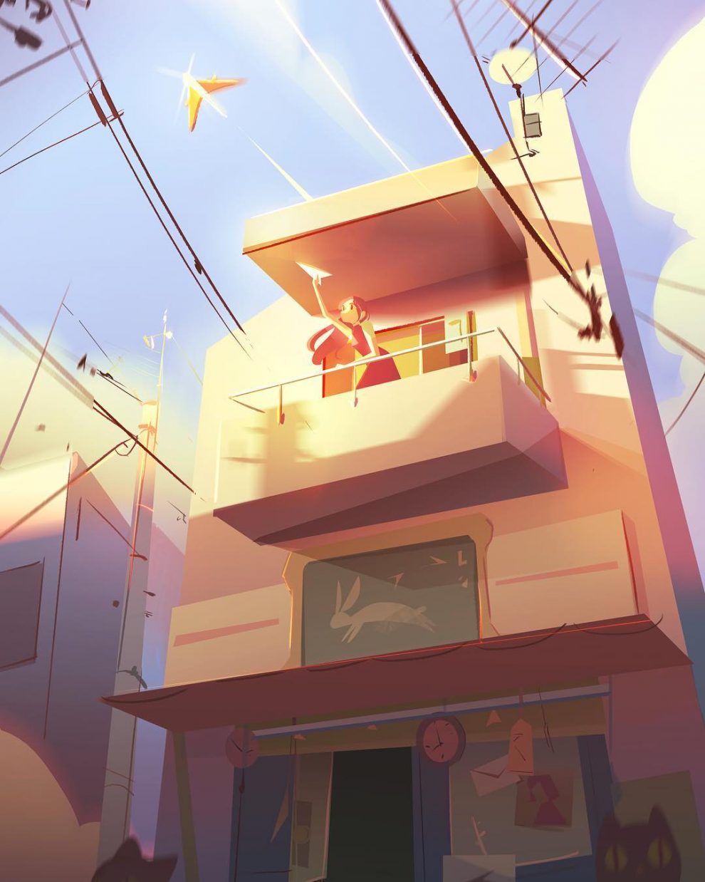 Artist Creates Illustrations That Turn Loneliness Into Magic » Design ...