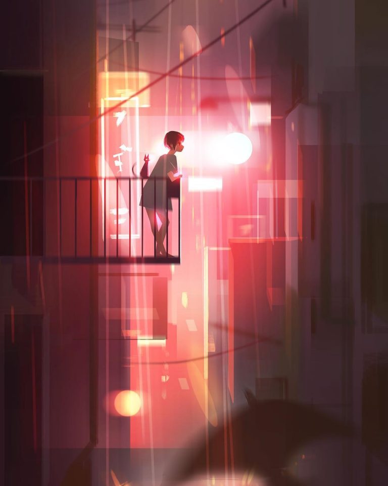Artist Creates Illustrations That Turn Loneliness Into Magic » Design ...