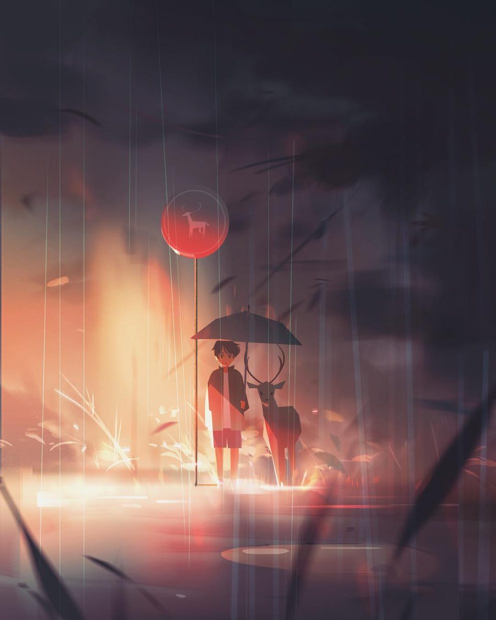 Artist Creates Illustrations That Turn Loneliness Into Magic » Design ...