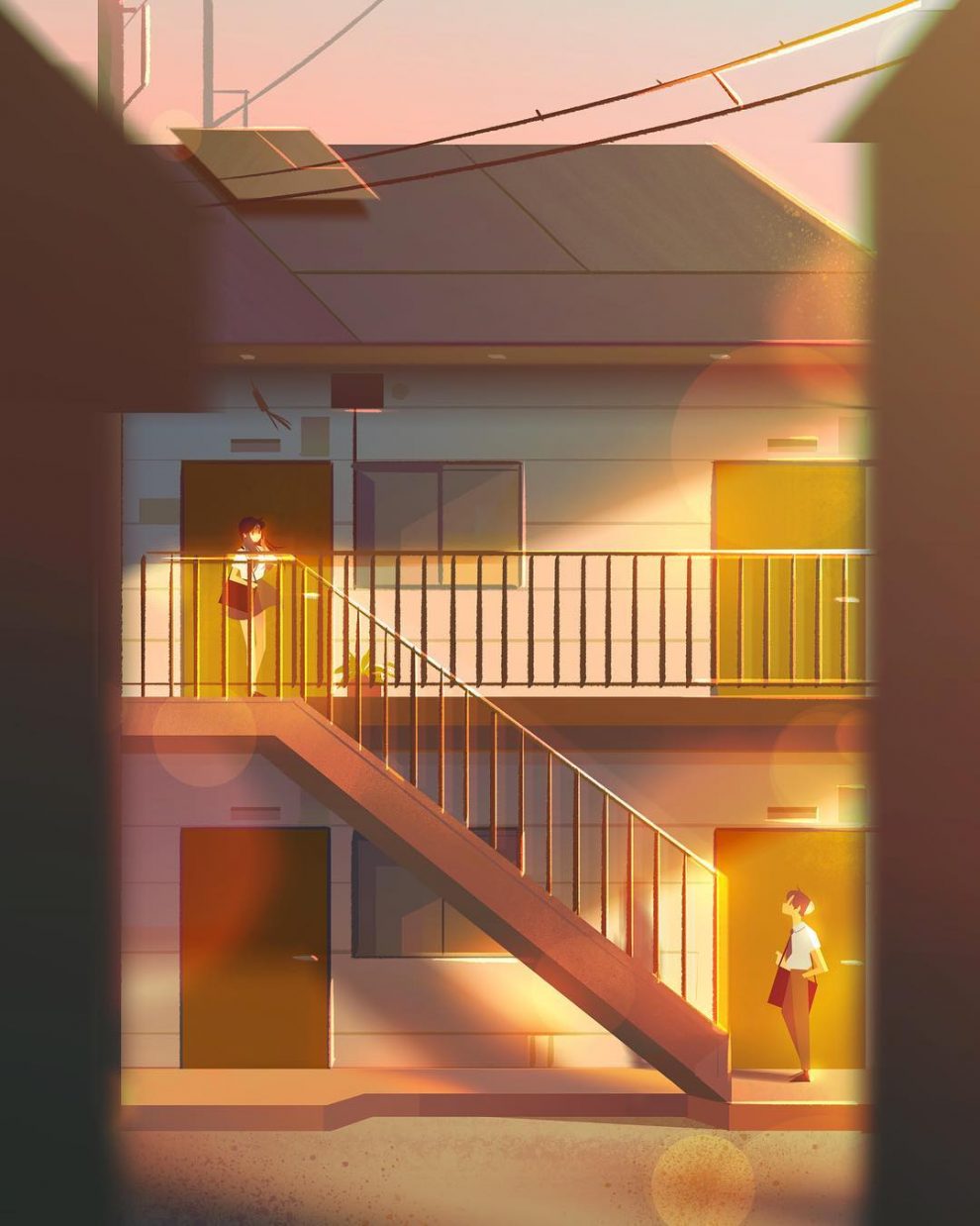 Artist Creates Illustrations That Turn Loneliness Into Magic » Design ...