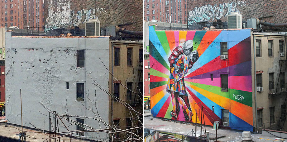 Before And After Photos Show The Power Of Art To Transform Boring ...