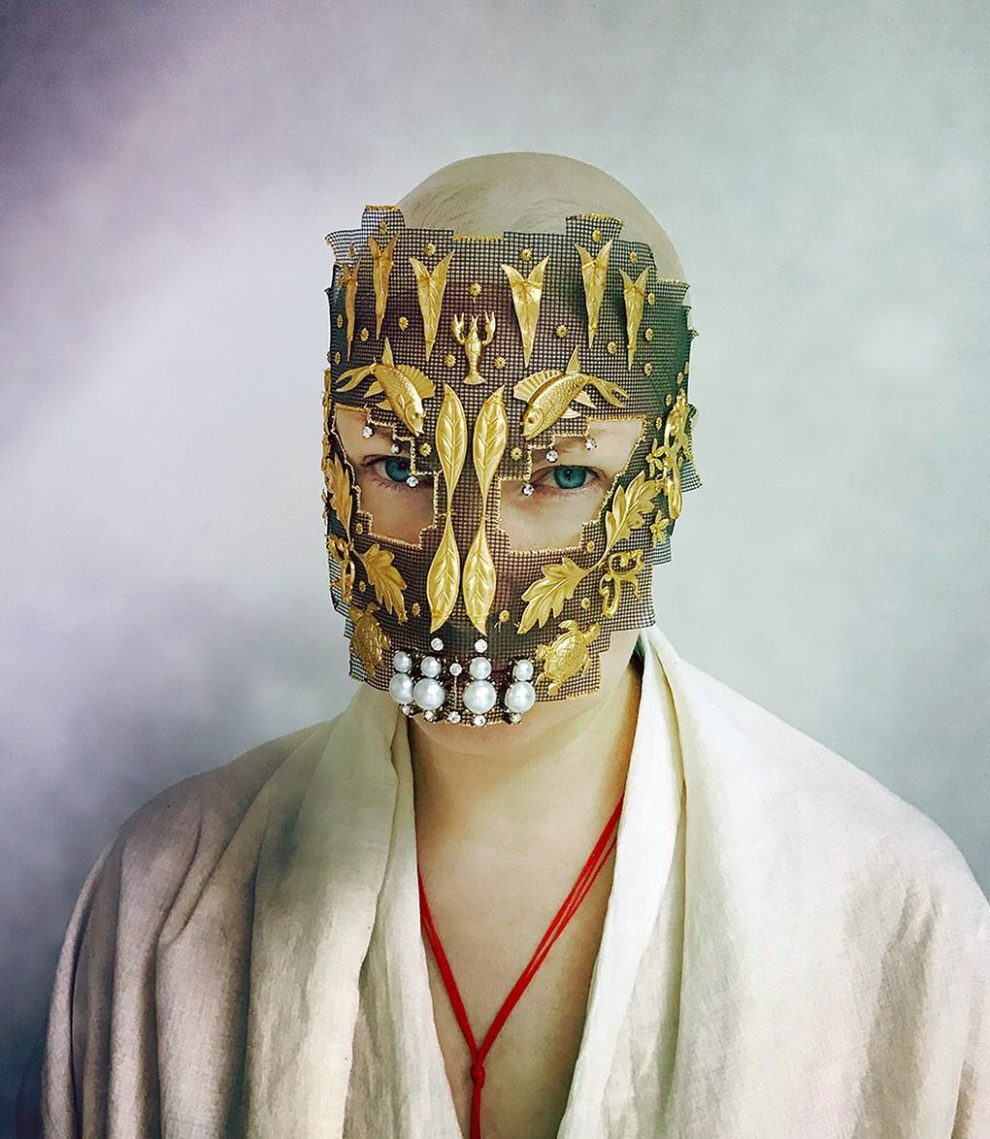 Norwegian Artist Damselfrau Creates Otherworldly Masks From Recycled ...