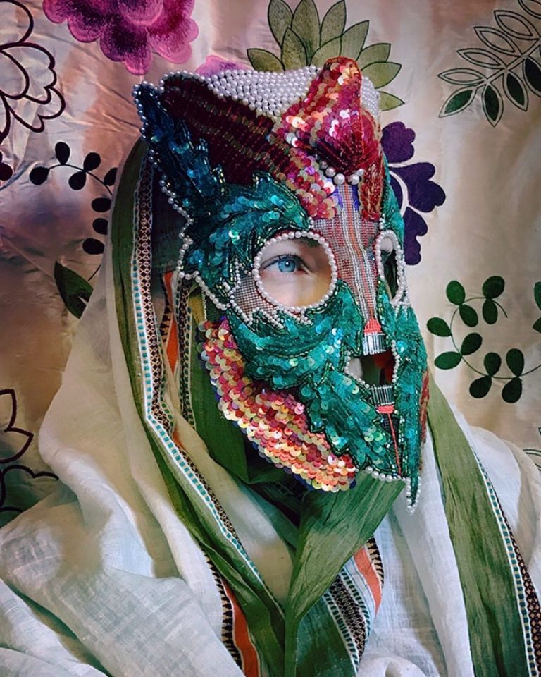 Norwegian Artist Damselfrau Creates Otherworldly Masks From Recycled ...
