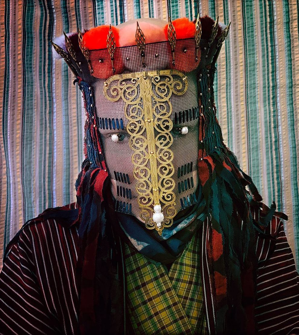 Norwegian Artist Damselfrau Creates Otherworldly Masks From Recycled ...