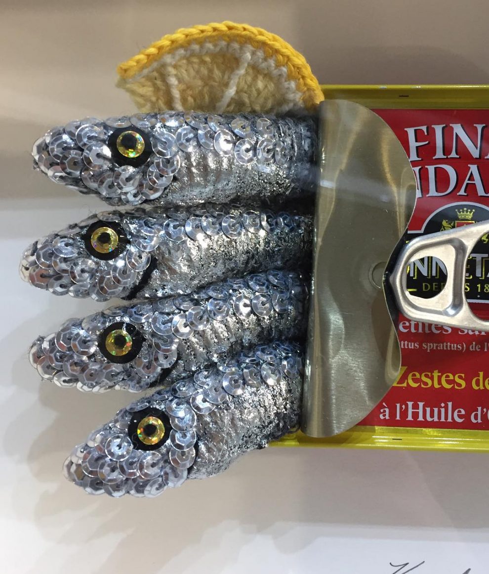 Knitwear Artist Kate Jenkins Crochets Sea Food So Well You Can Almost ...