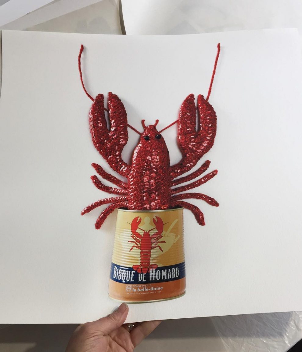 Knitwear Artist Kate Jenkins Crochets Sea Food So Well You Can Almost ...