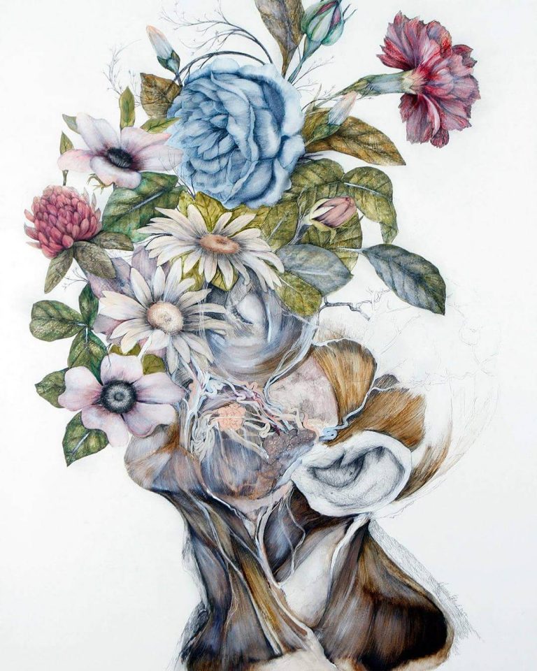 Artist Merges Humans, Flora And Fauna In His Marvelous Anatomical ...