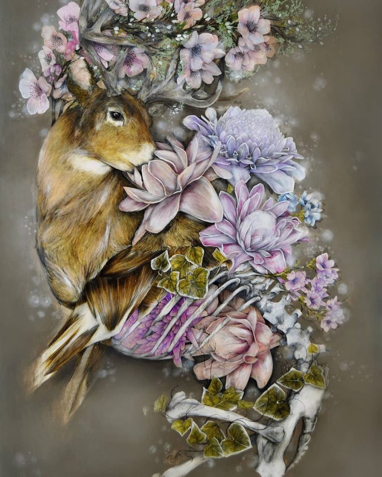 Artist Merges Humans, Flora And Fauna In His Marvelous Anatomical ...