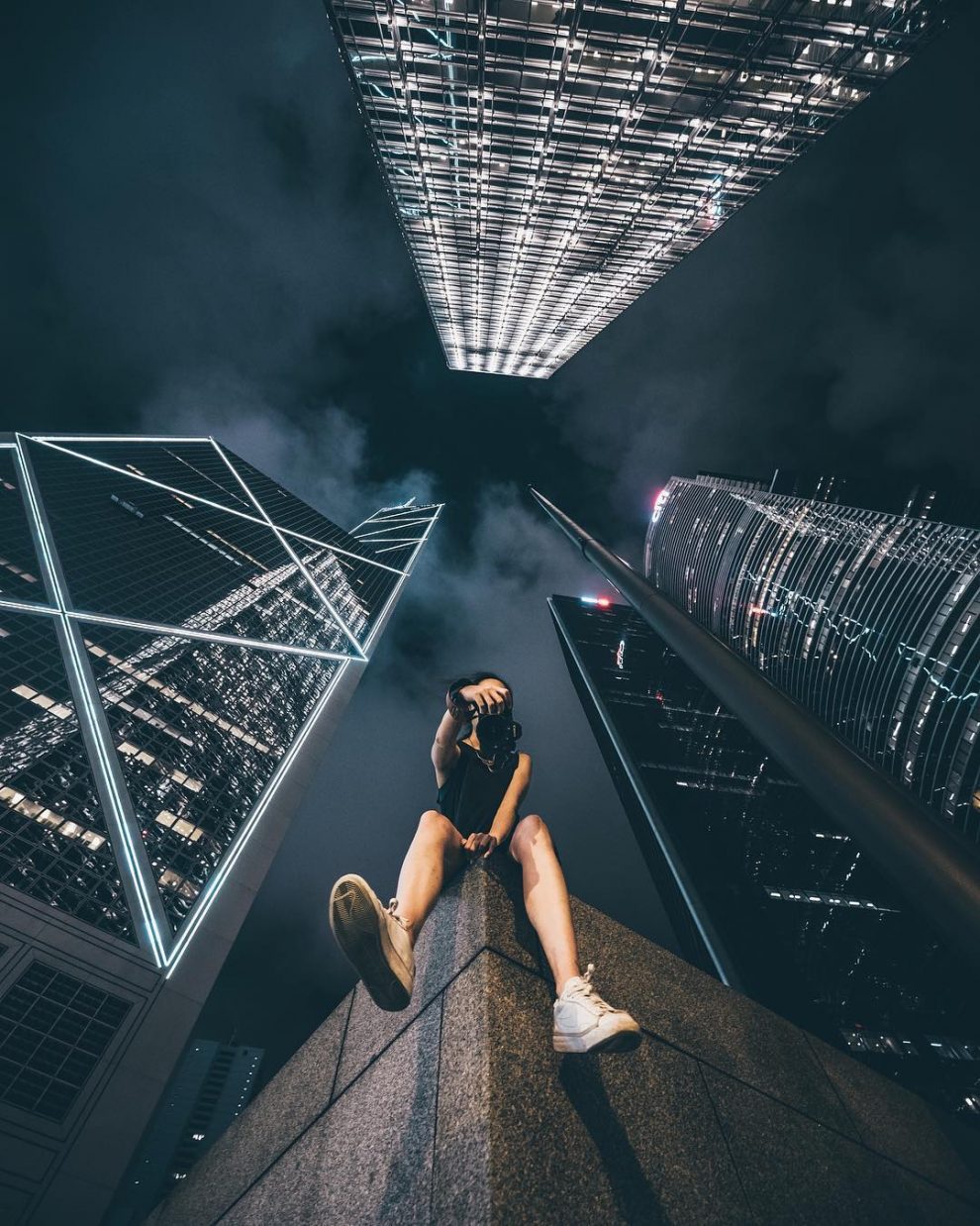 Cinematic Cityscapes And Rooftop Photography By The Daredevil Photographer Stella Yan » Design ...