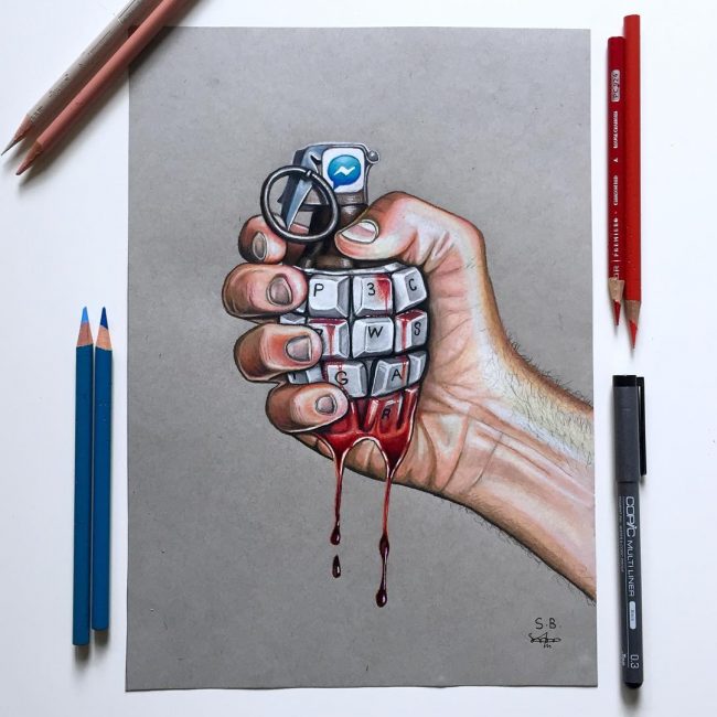 Artist Takes A Critical Look At Modern Society Through His Thought ...