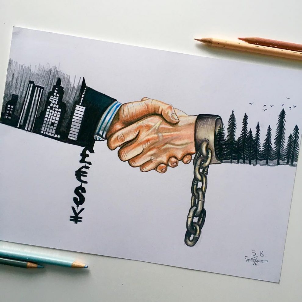 Artist Takes A Critical Look At Modern Society Through His Thought ...
