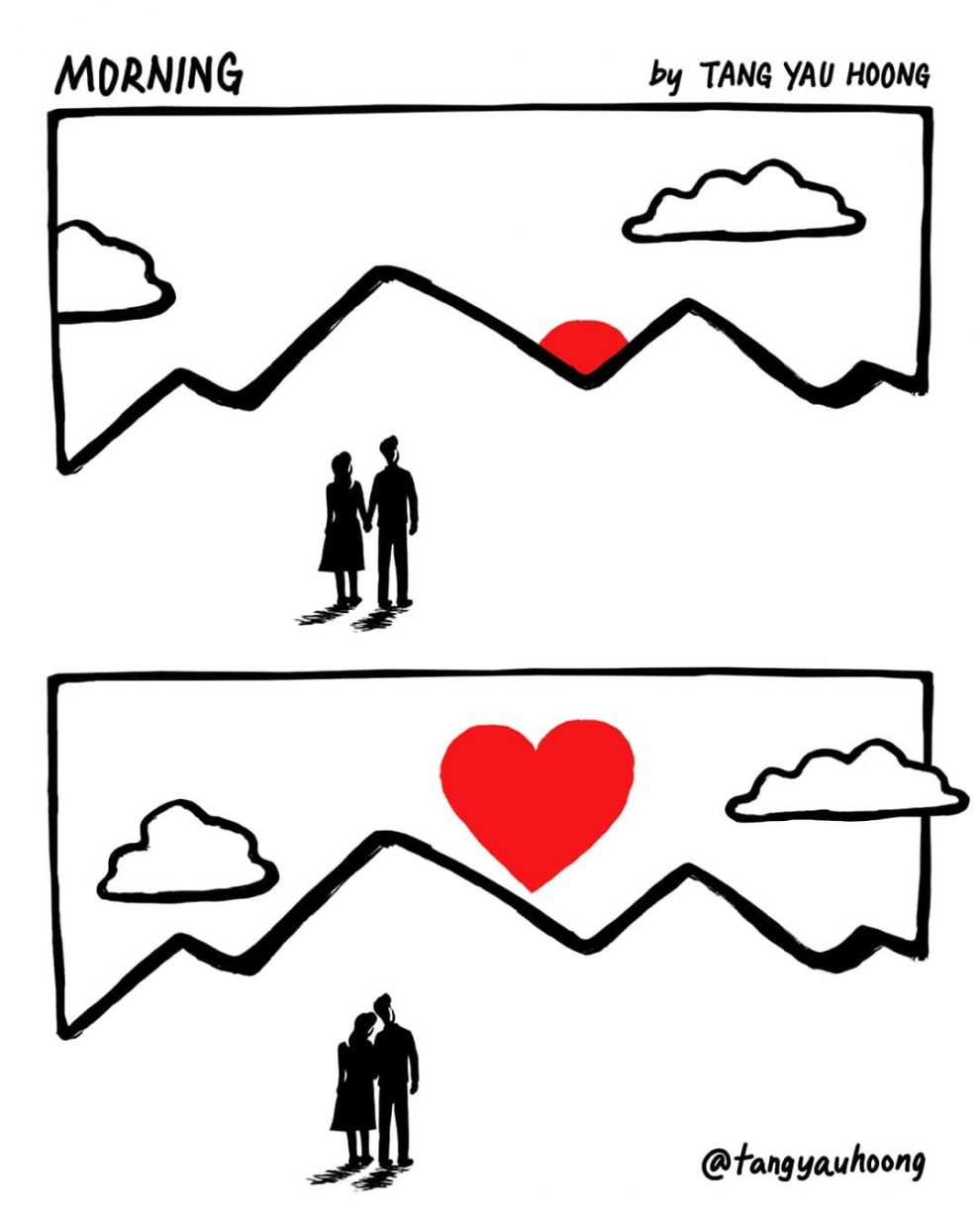 Artist Drew Wordless Comics To Illustrate How Quirky And Unexpected ...