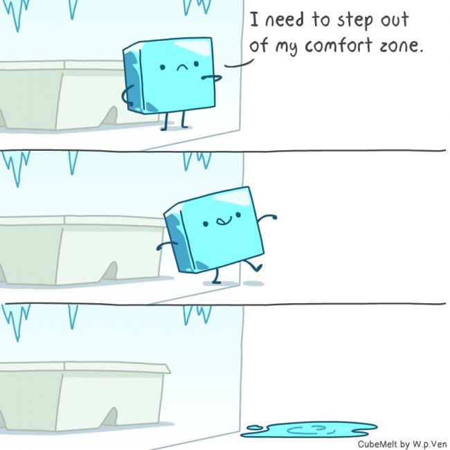 Comics About An Ice Cube Which Artist Created At The Lowest Point Of ...