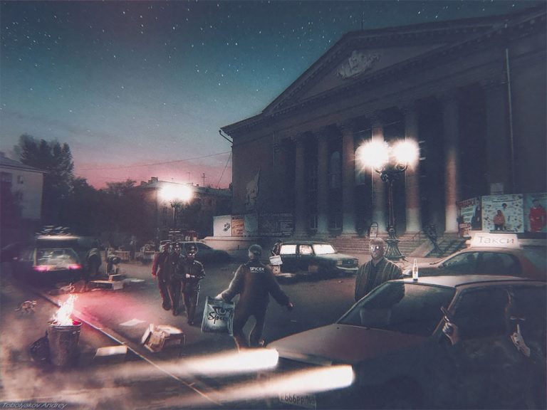 Russian Artist Transforms Google Map Landscapes And Boring Russian ...