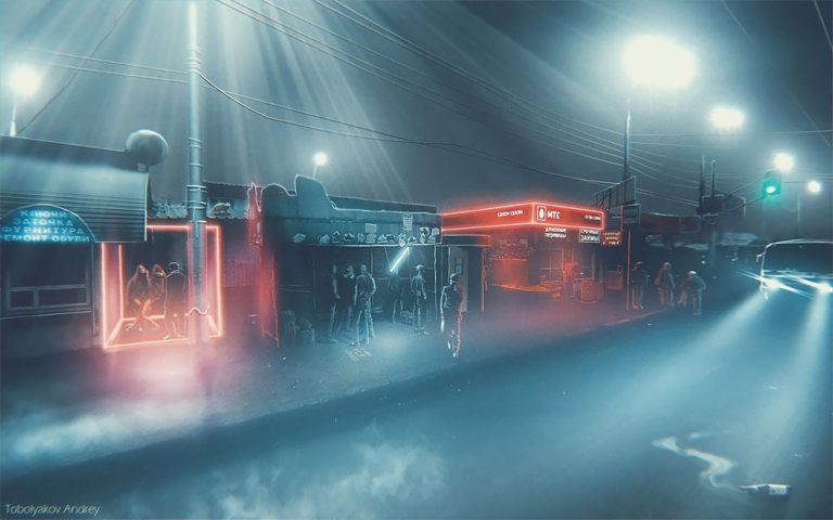 Russian Artist Transforms Google Map Landscapes And Boring Russian ...