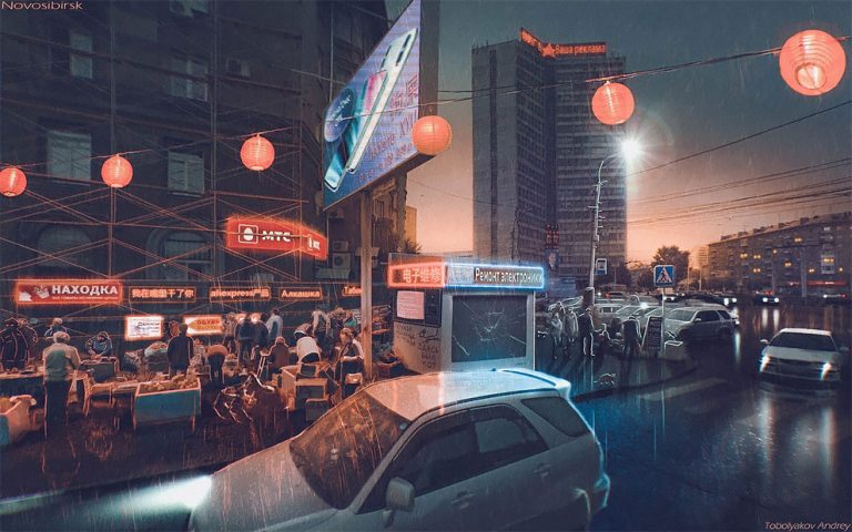 Russian Artist Transforms Google Map Landscapes And Boring Russian ...