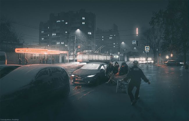 Russian Artist Transforms Google Map Landscapes And Boring Russian ...