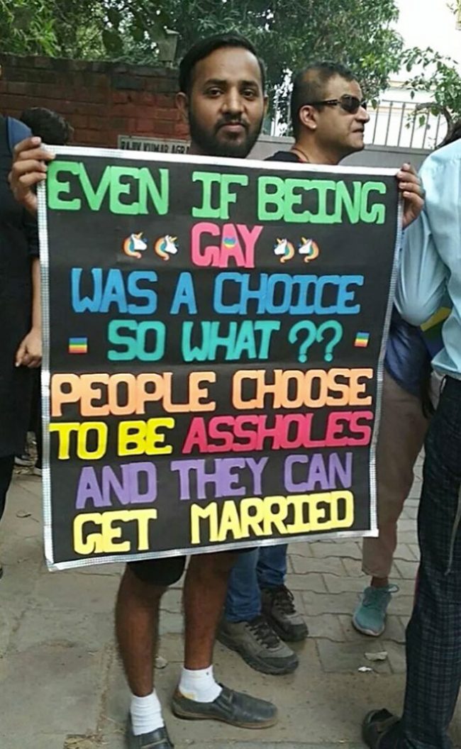 The Funniest LGBTQ Support Signs » Design You Trust — Design Daily ...