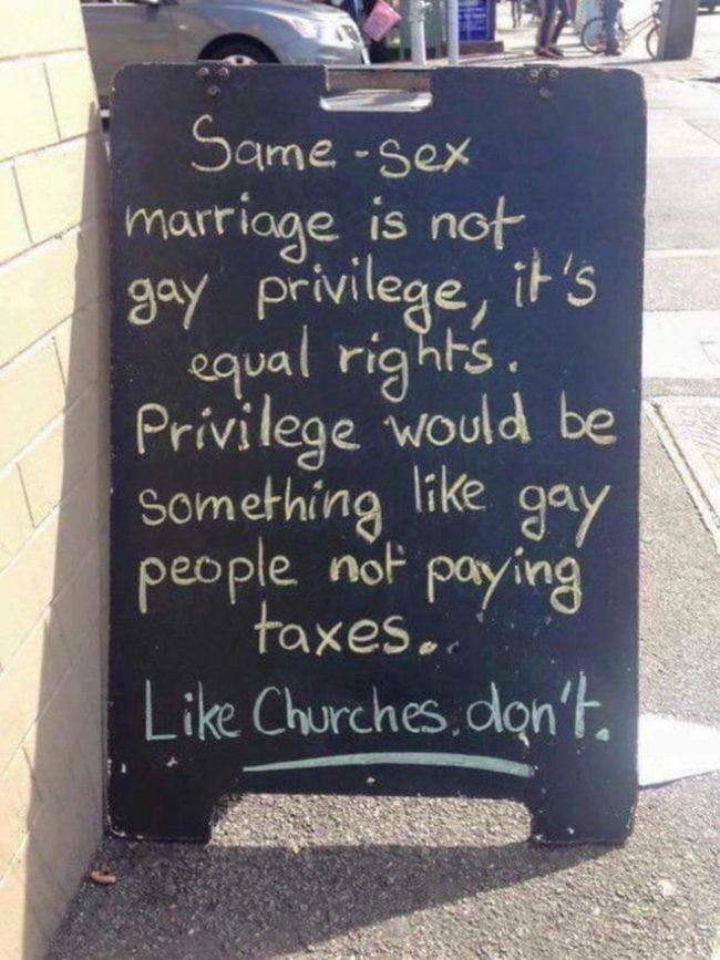 The Funniest LGBTQ Support Signs » Design You Trust — Design Daily ...