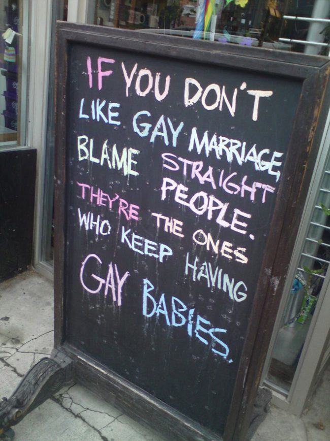 The Funniest LGBTQ Support Signs » Design You Trust — Design Daily ...