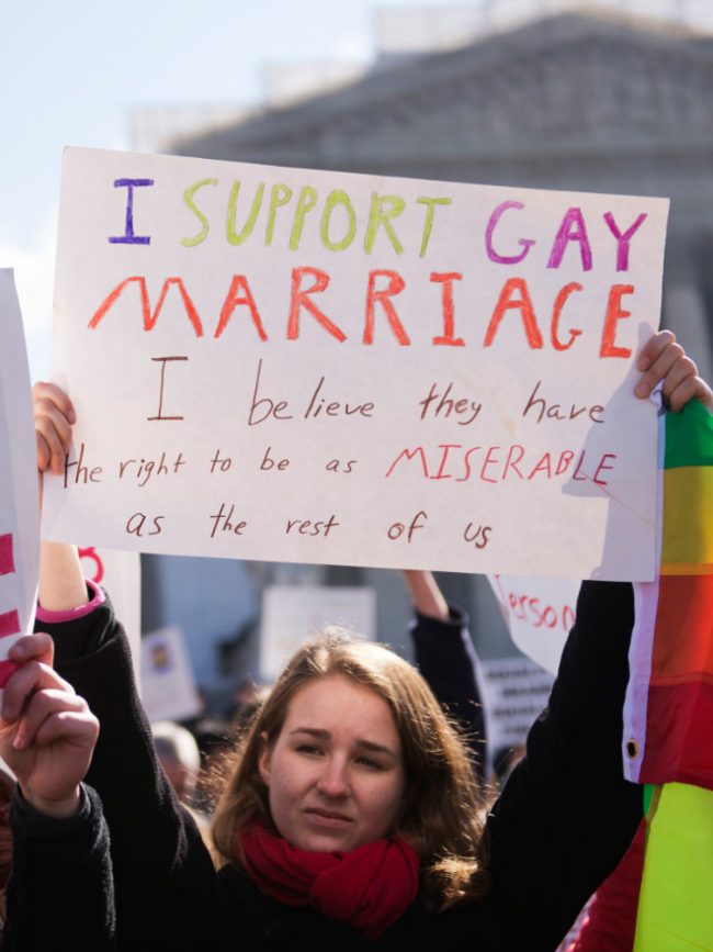 The Funniest LGBTQ Support Signs » Design You Trust — Design Daily ...
