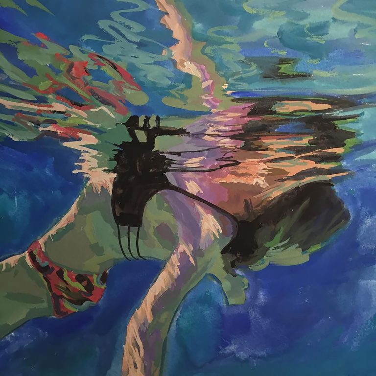 These Stunning Underwater Paintings By Isabel Emrich Will Take Your ...