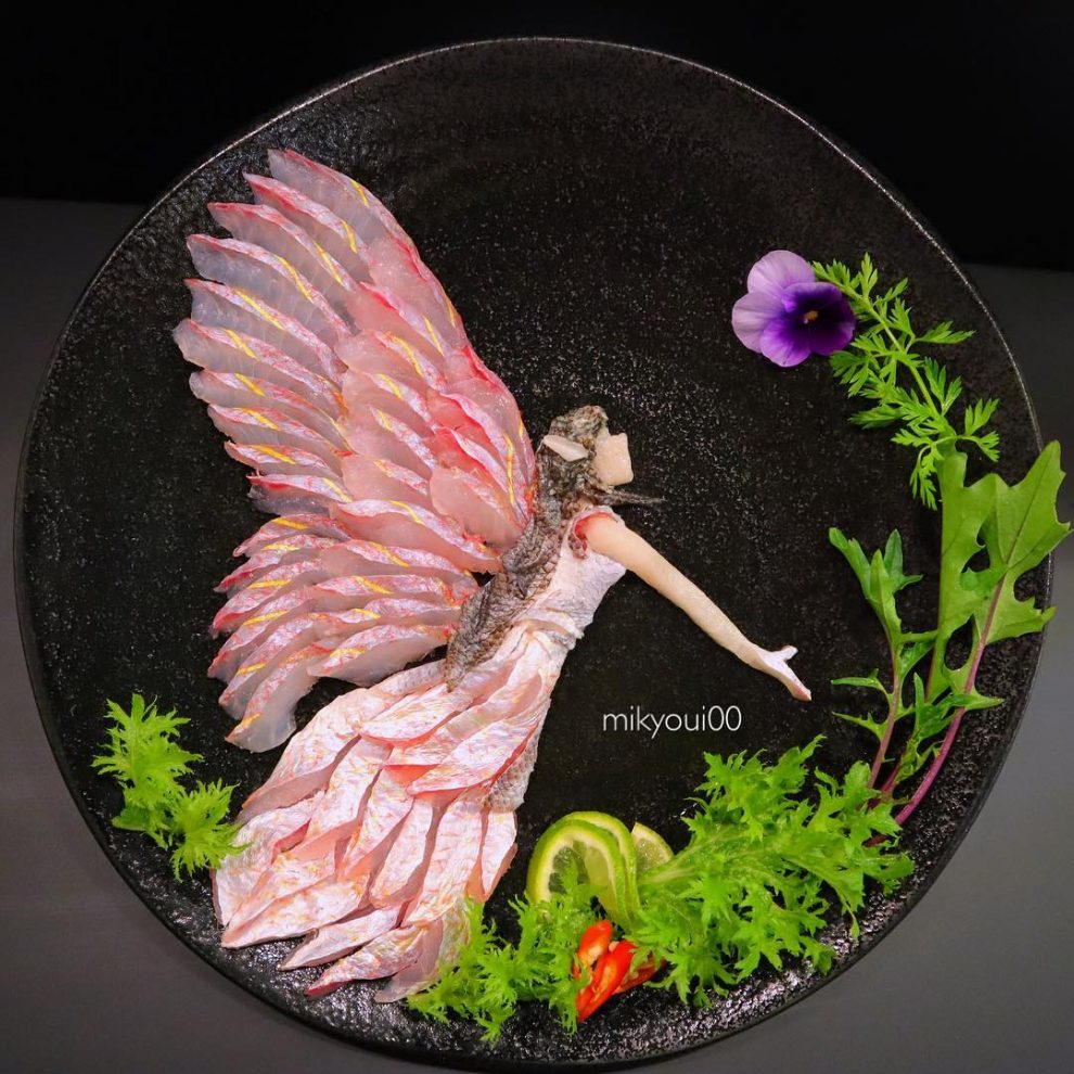 Amateur Culinary Artist Creates The Most Amazing Sashimi Plating ...