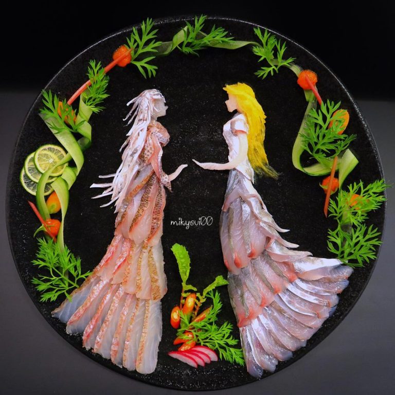 Amateur Culinary Artist Creates The Most Amazing Sashimi Plating ...