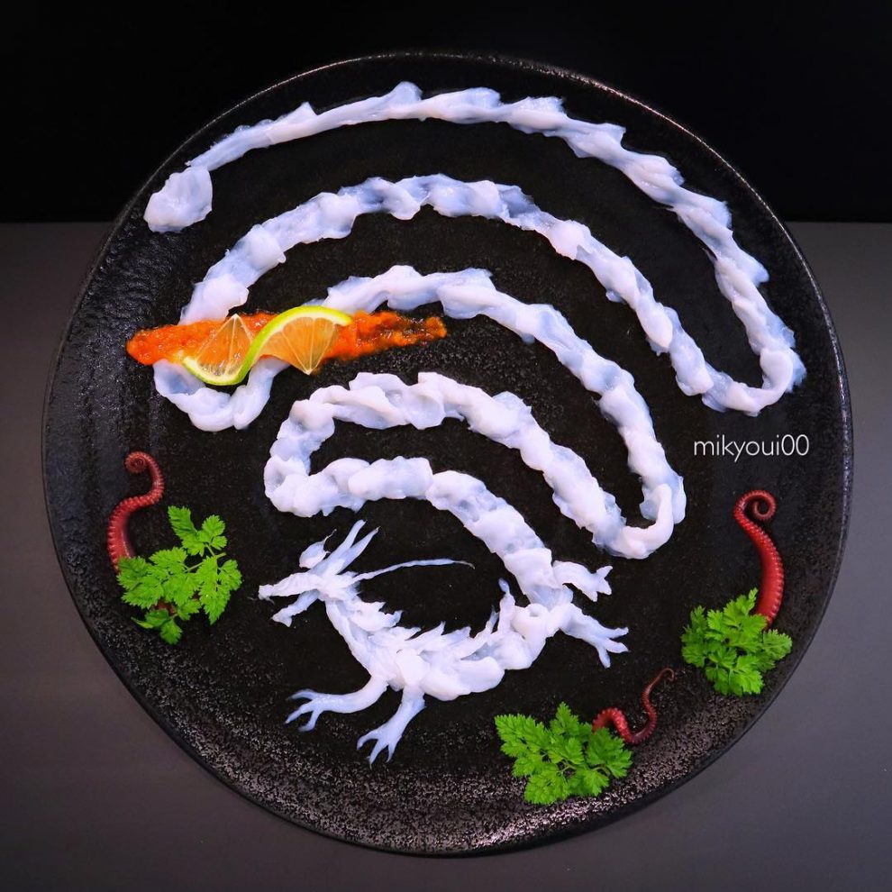 Amateur Culinary Artist Creates The Most Amazing Sashimi Plating ...