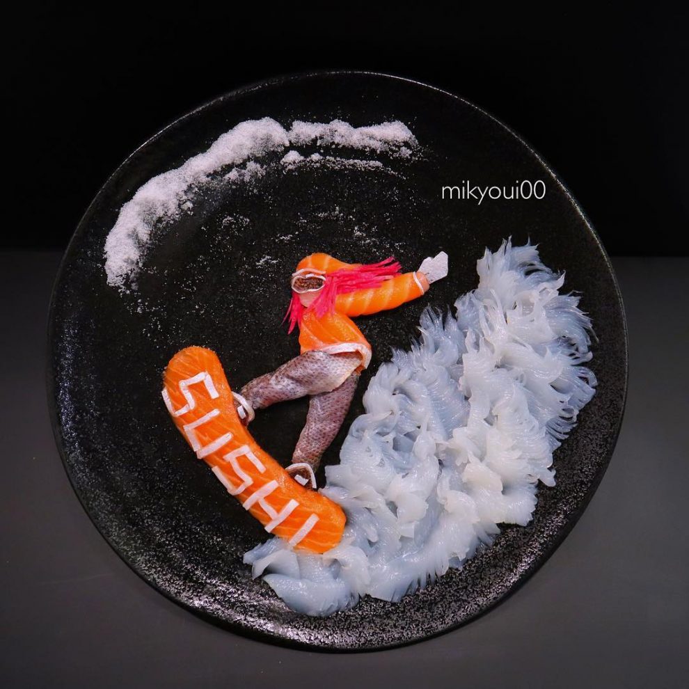 Amateur Culinary Artist Creates The Most Amazing Sashimi Plating ...