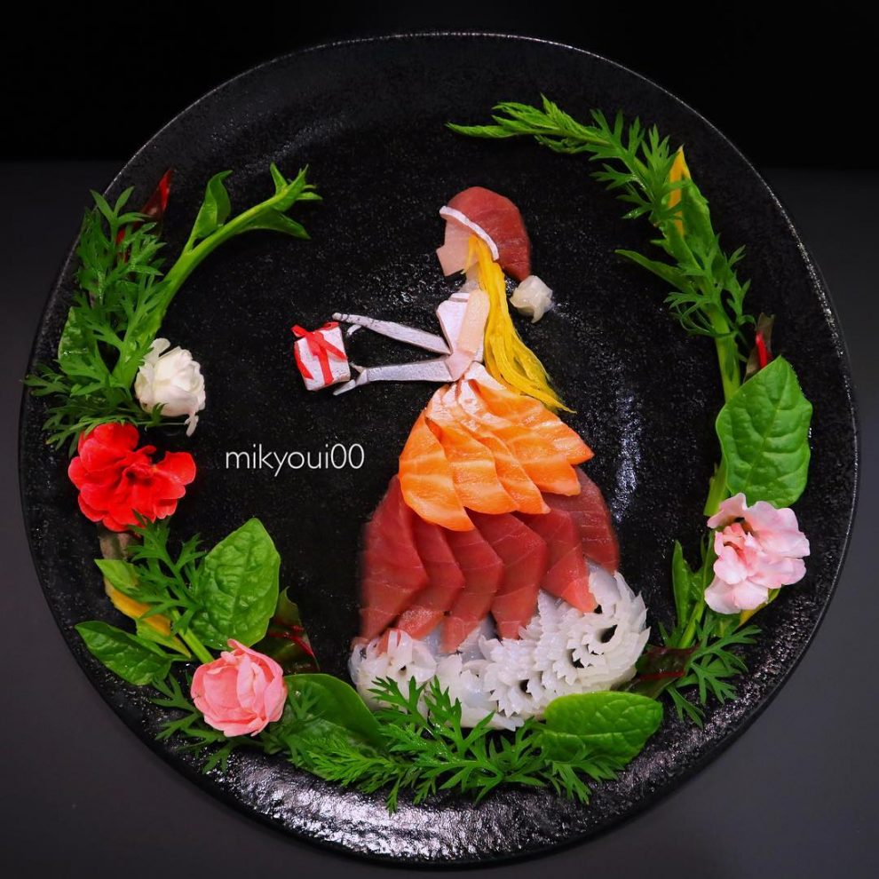 Amateur Culinary Artist Creates The Most Amazing Sashimi Plating ...