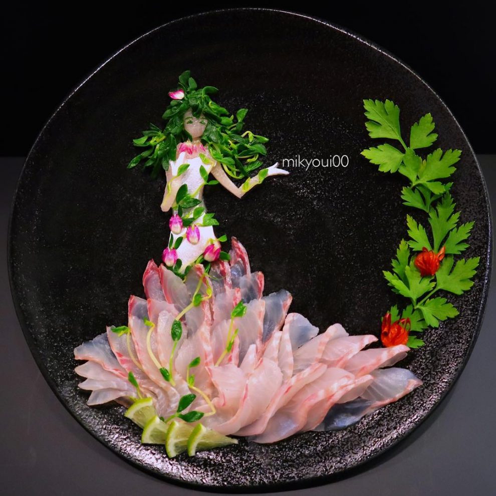 Amateur Culinary Artist Creates The Most Amazing Sashimi Plating ...